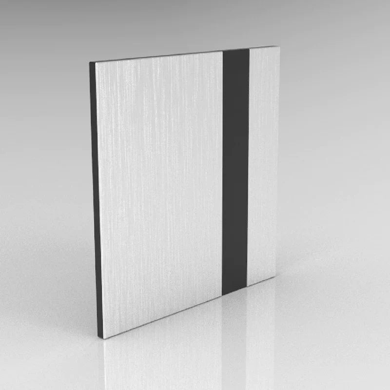 Brushed Silver on Black 2 PLY - RowMAX – Koenig Machinery